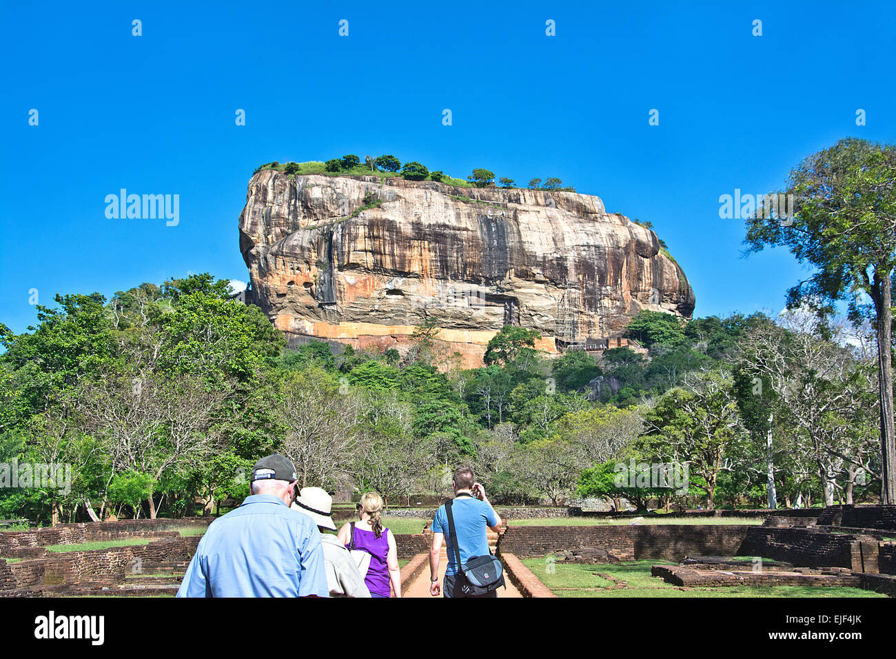 Sigiriya Rock Fortress 5th Centurys Ruined Castle That Is Unesco Listed ...