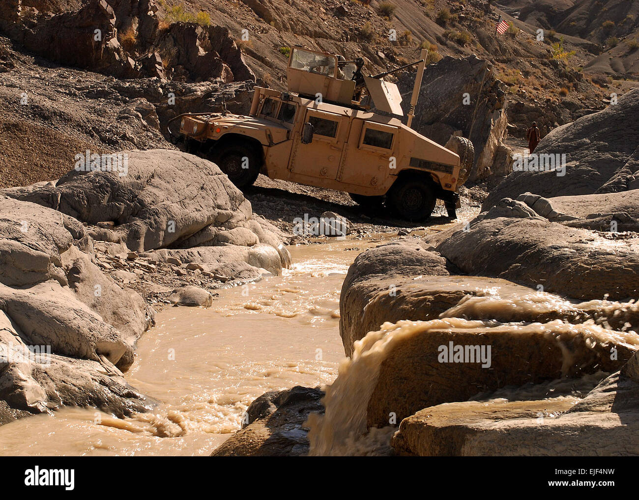 071013-A-2013C-010 A Humvee from the 782nd Brigade Support Battalion ...