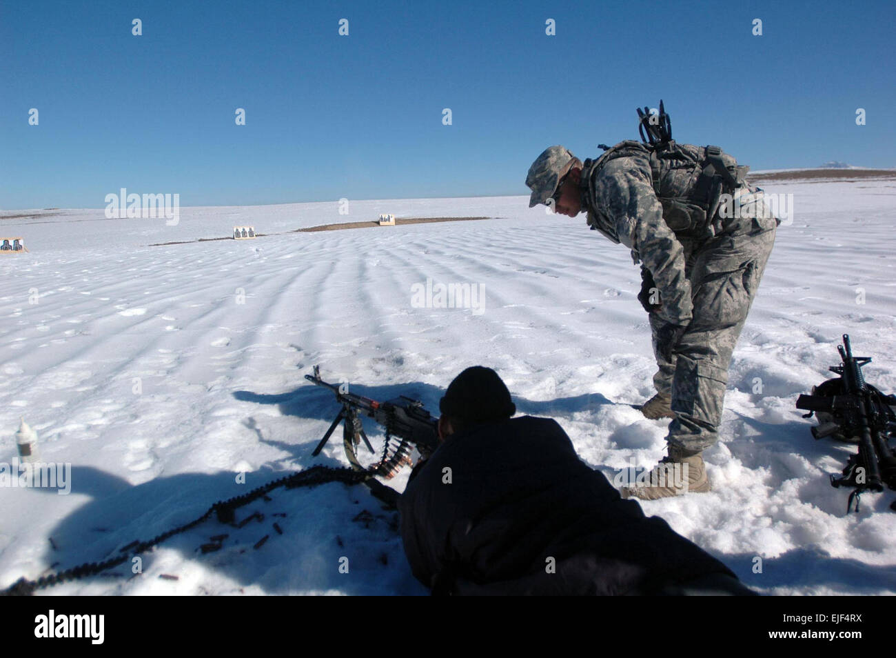 U.S. Army Sgt. William Gano, a military police officer with the 508th ...