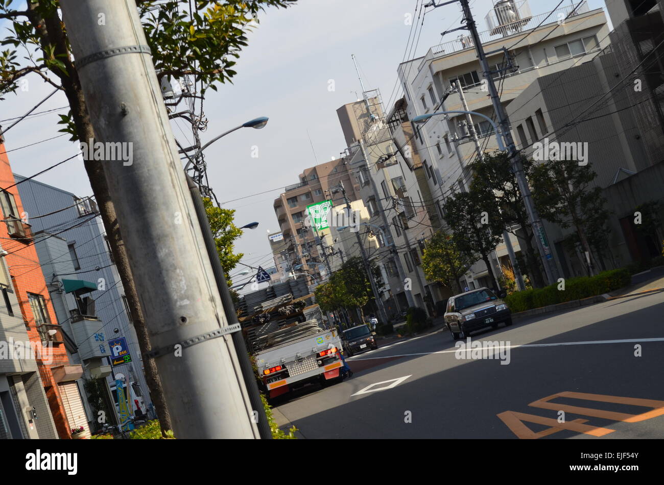 Tokyo City Street Shot Stock Photo - Alamy