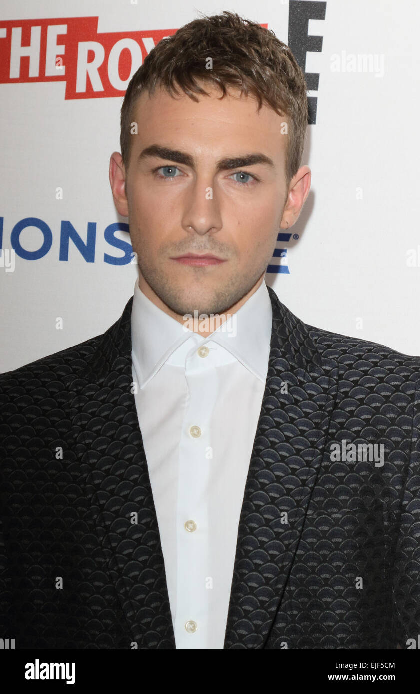 London. UK. 24th March, 2015. Tom Austen at the UK Premiere of 'The Royals' TV Series at the ...