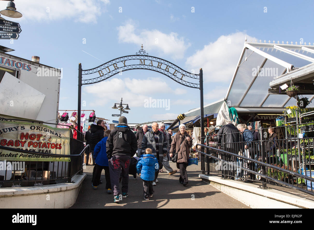 Bury market manchester hi-res stock photography and images - Alamy