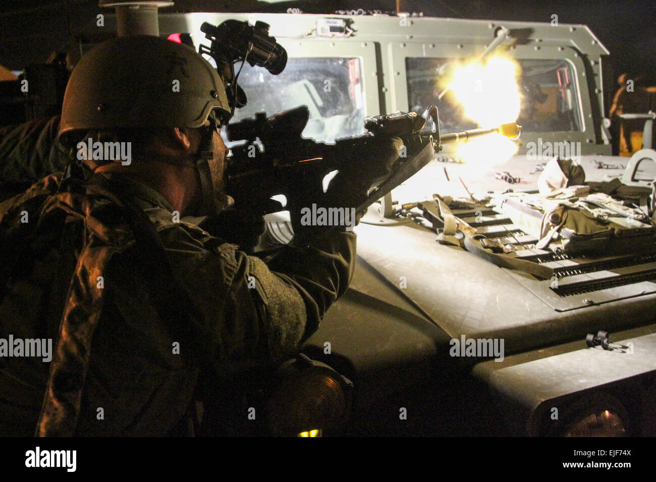 A U.S. Army Soldier with 1st Battalion, 509th Infantry Regiment ...