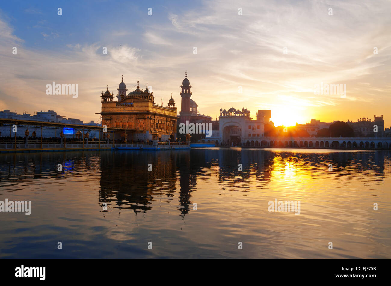 Golden Temple At Morning