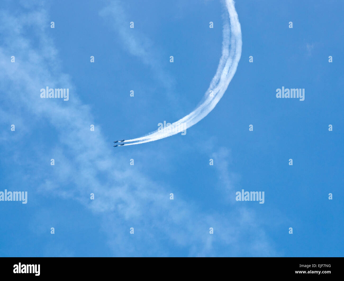 Navy blue angels flight team hi-res stock photography and images - Alamy