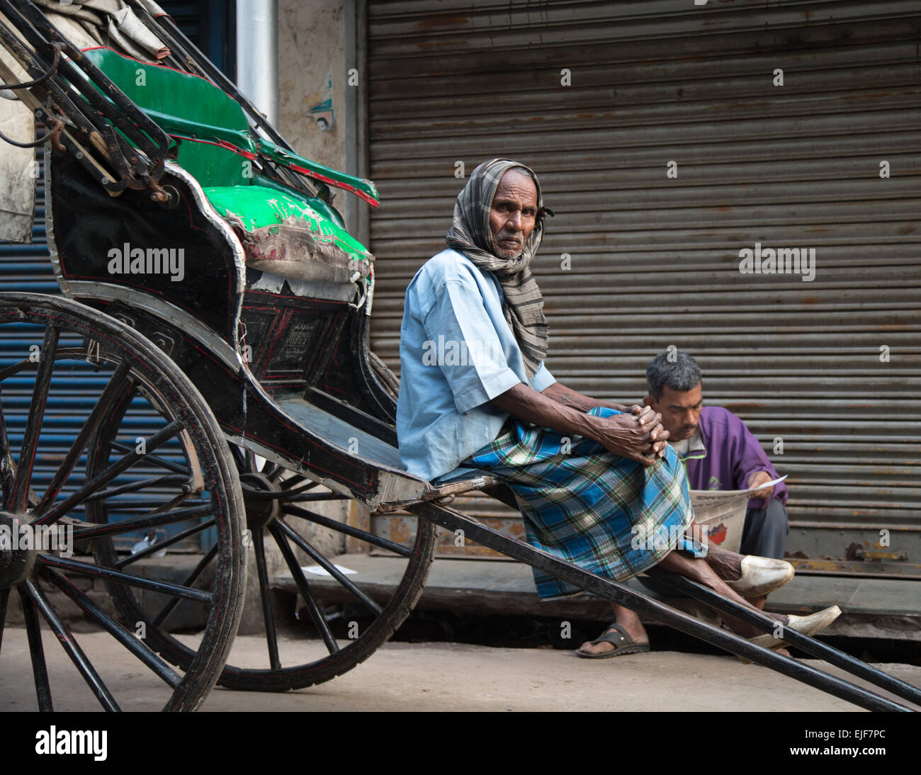 Rickshaw wheel hi-res stock photography and images - Alamy
