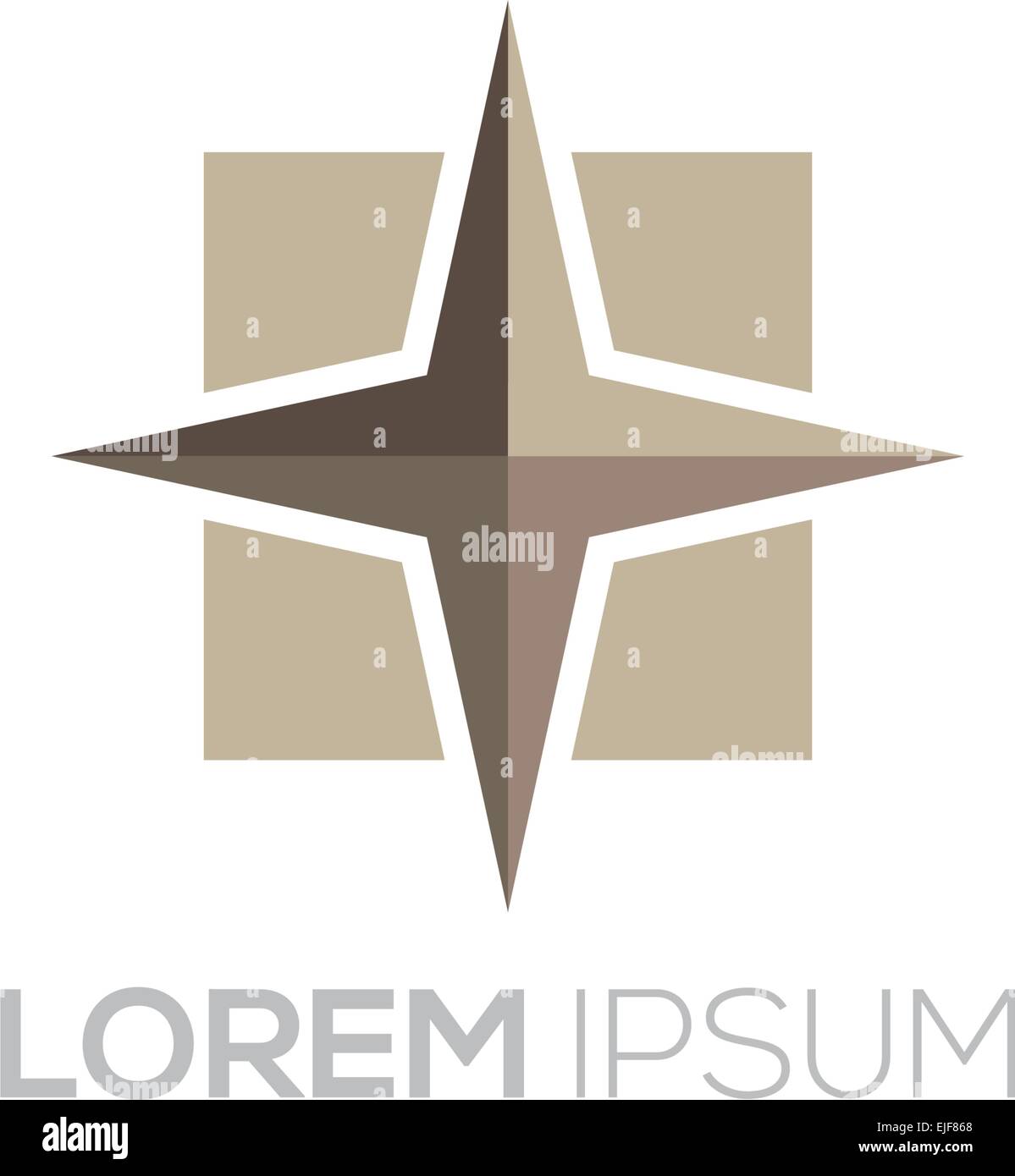 Compass Logo High Resolution Stock Photography and Images - Alamy