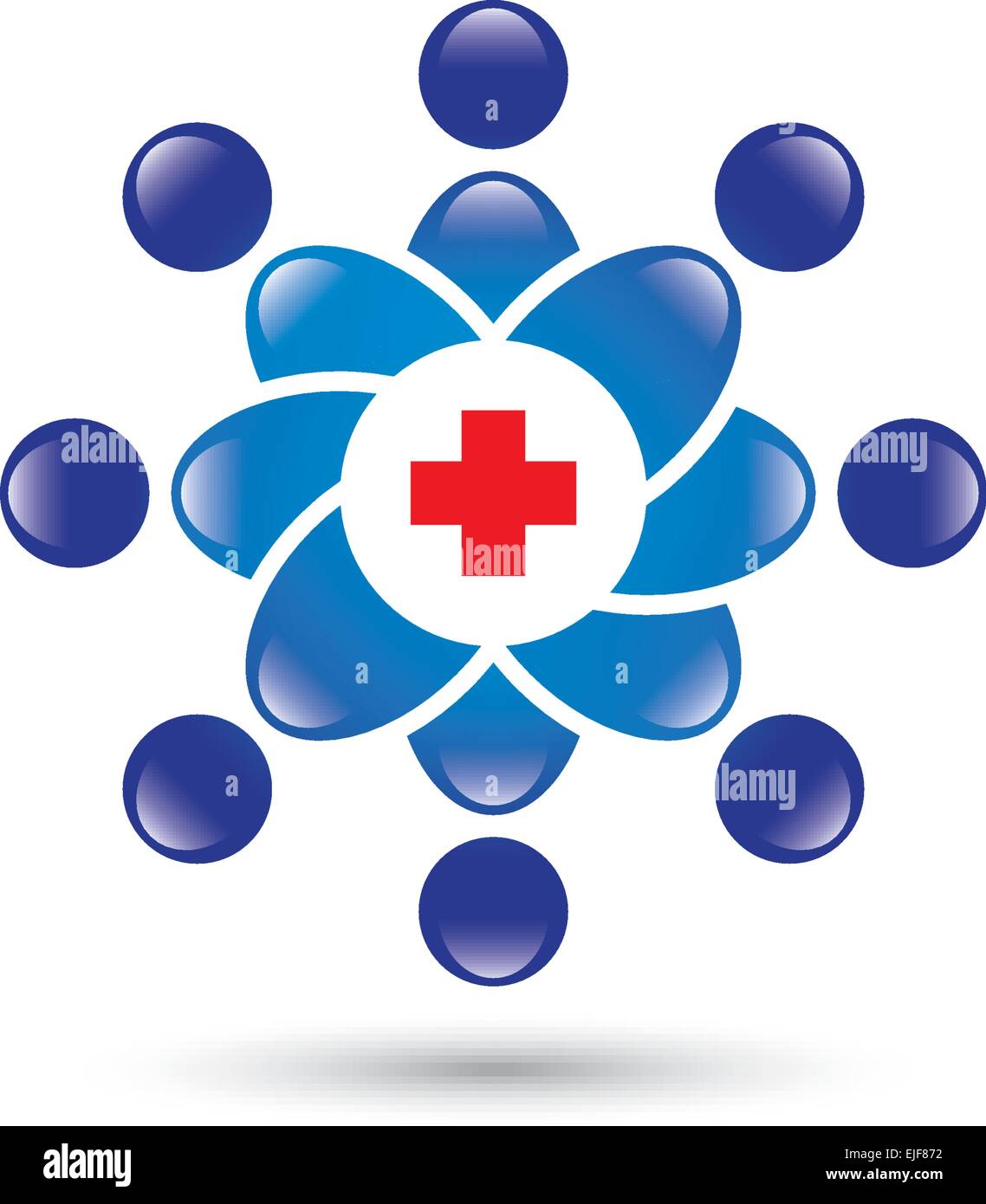 Vector Icon Health and Heart Community Stock Vector Image & Art - Alamy