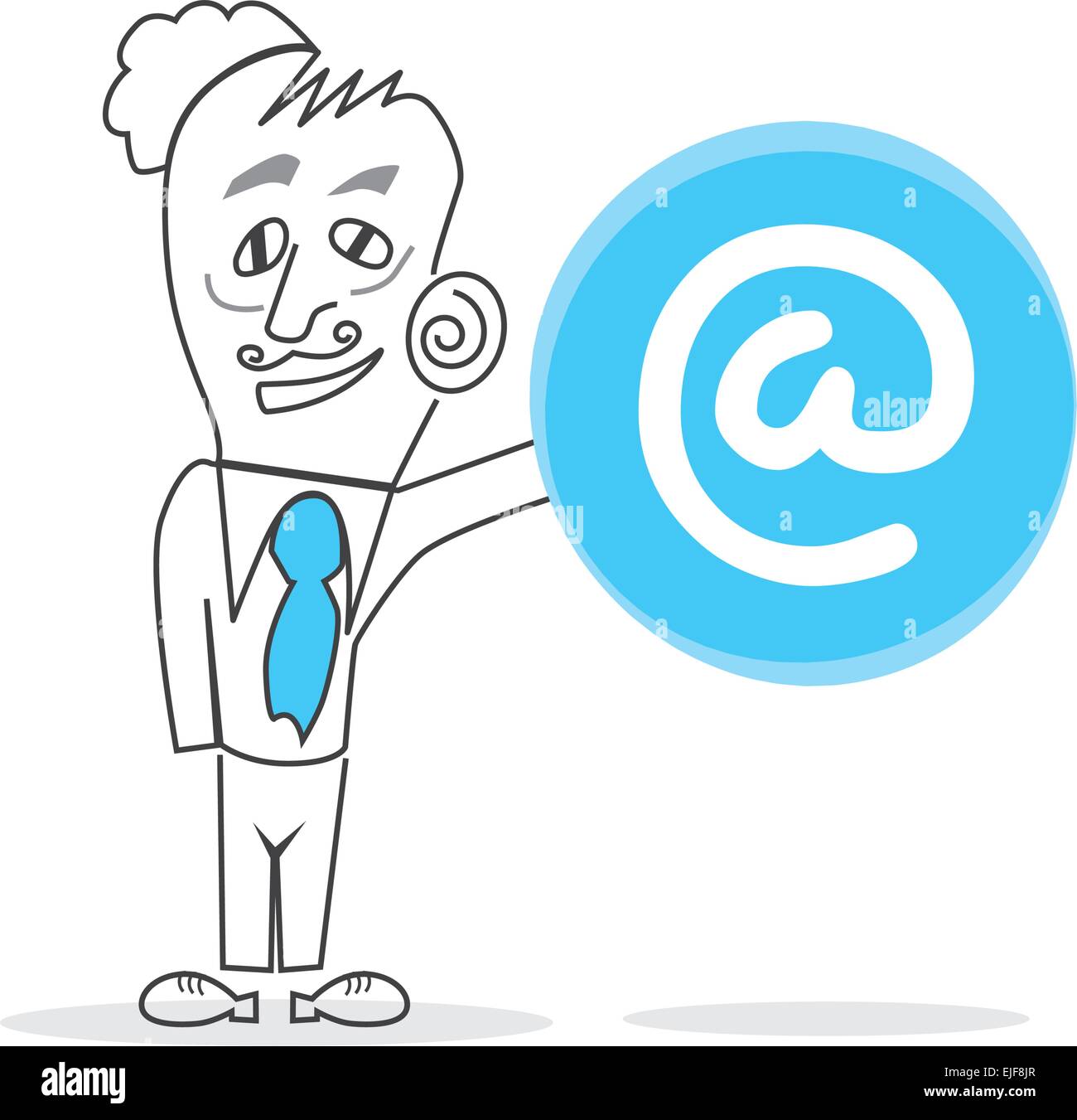 Vector Business Man Stock Vector Image & Art - Alamy