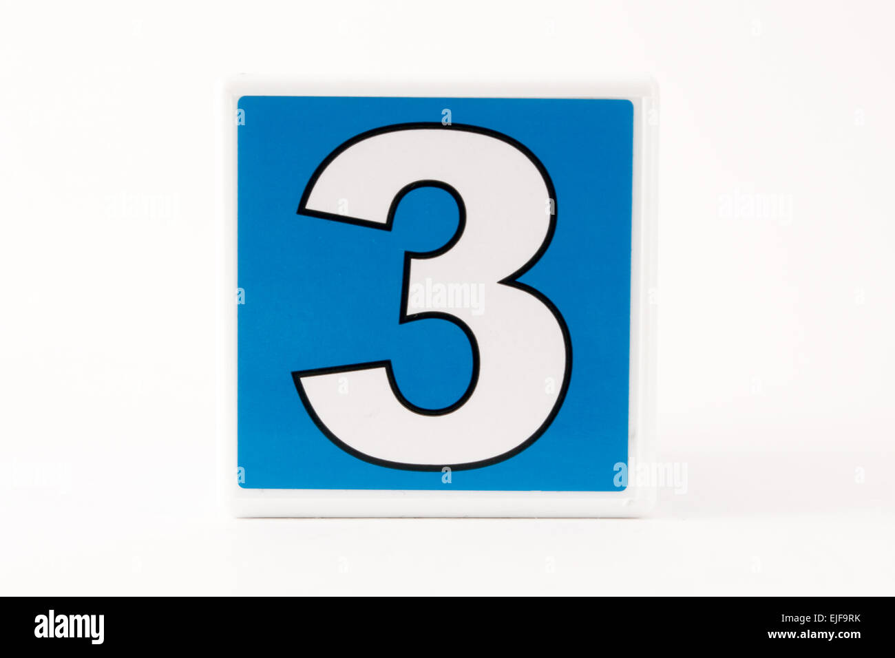 number-3-in-a-simple-child-building-block-stock-photo-alamy