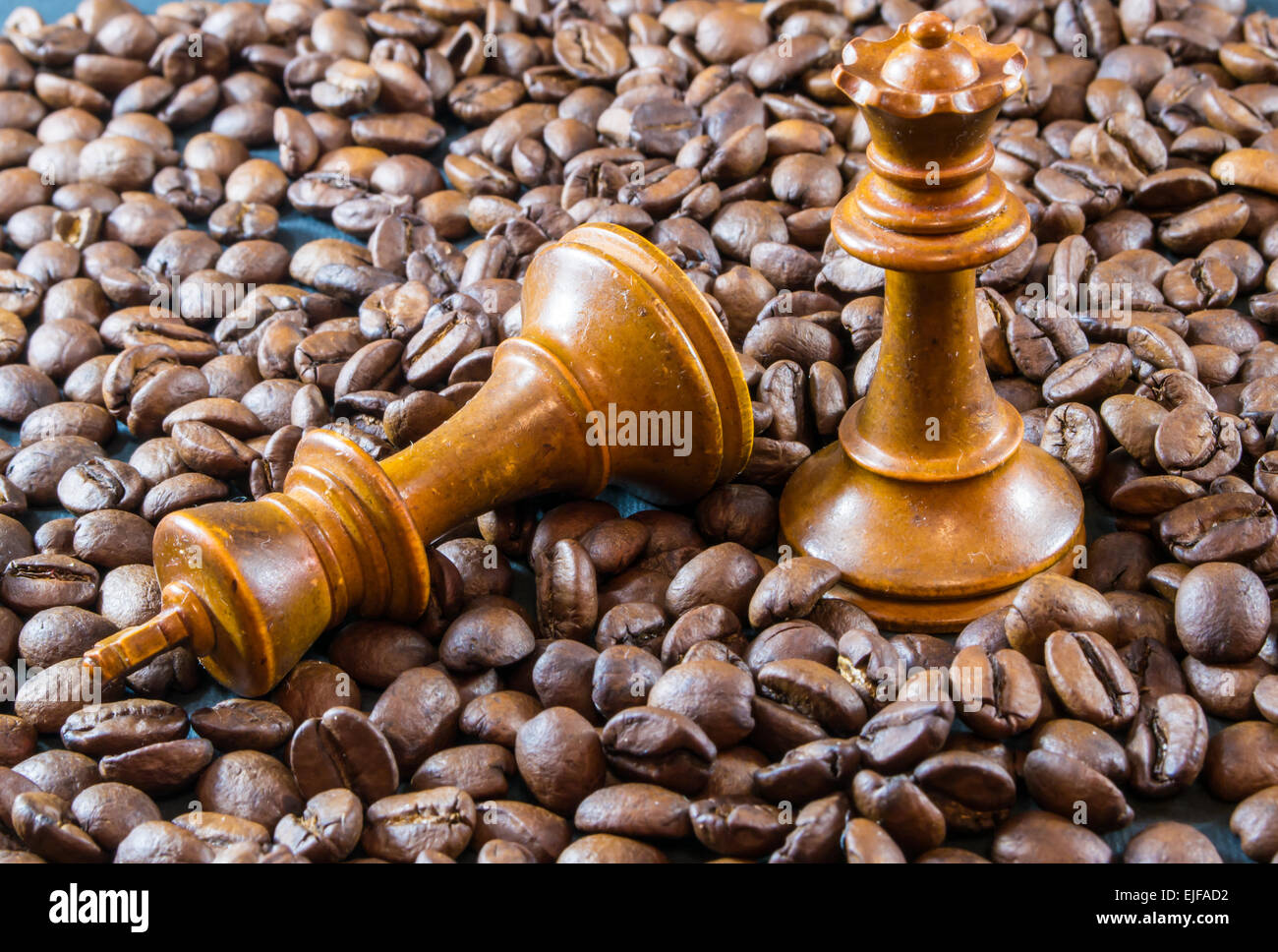 Chess Queen Fallen High Resolution Stock Photography and Images - Alamy