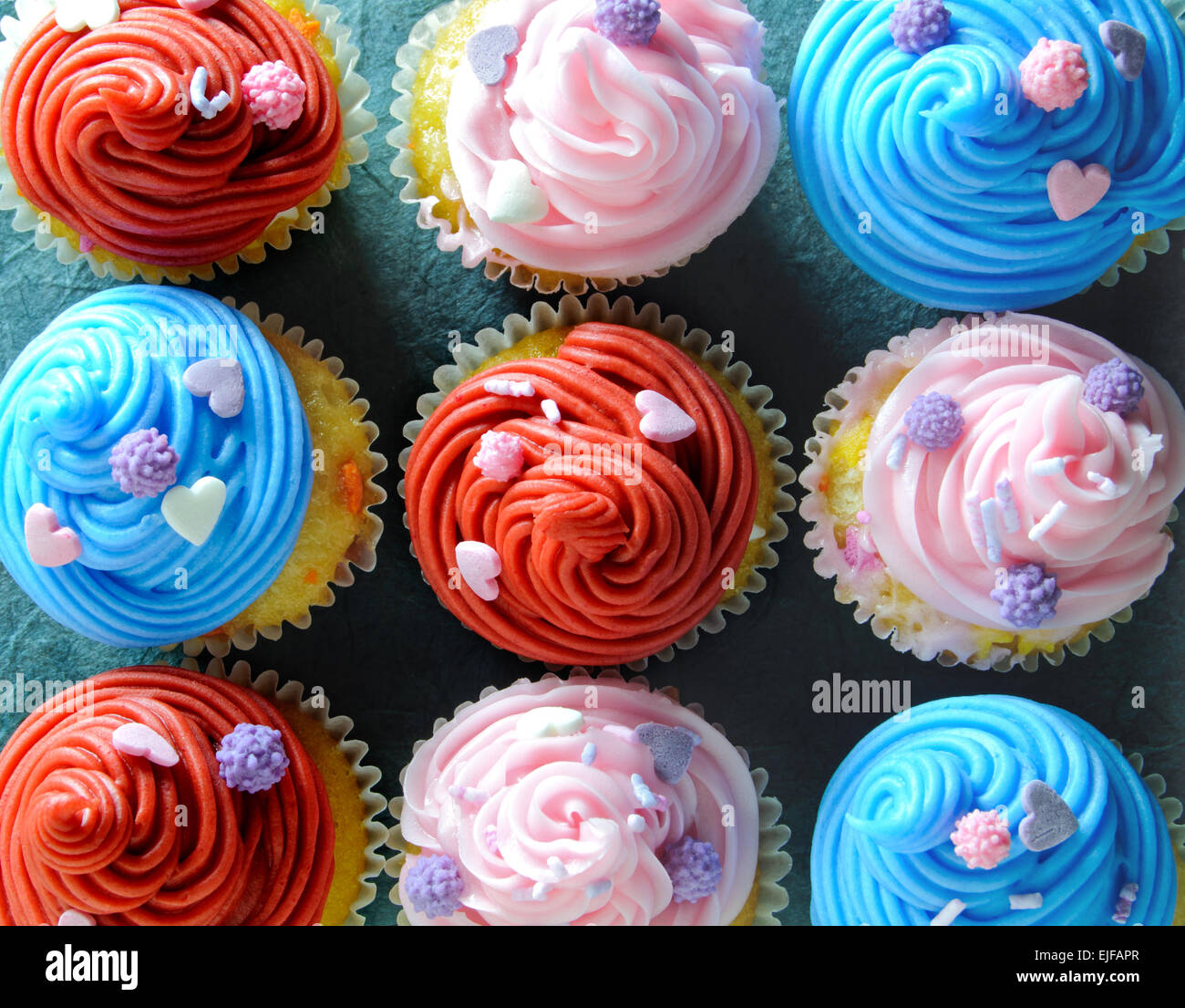 Birthday cupcakes hi-res stock photography and images - Alamy