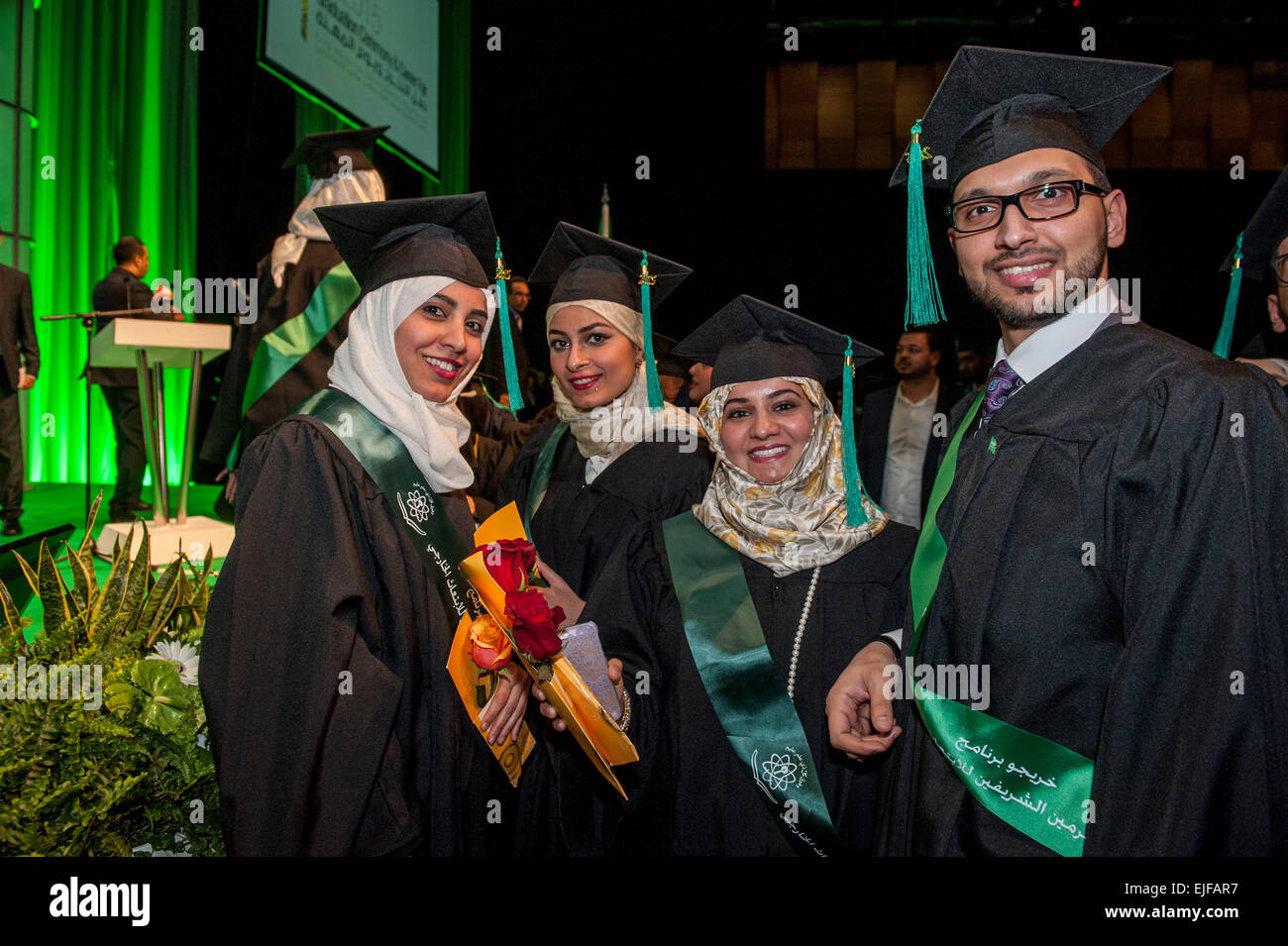 Saudi graduation ceremony hi-res stock photography and images - Alamy