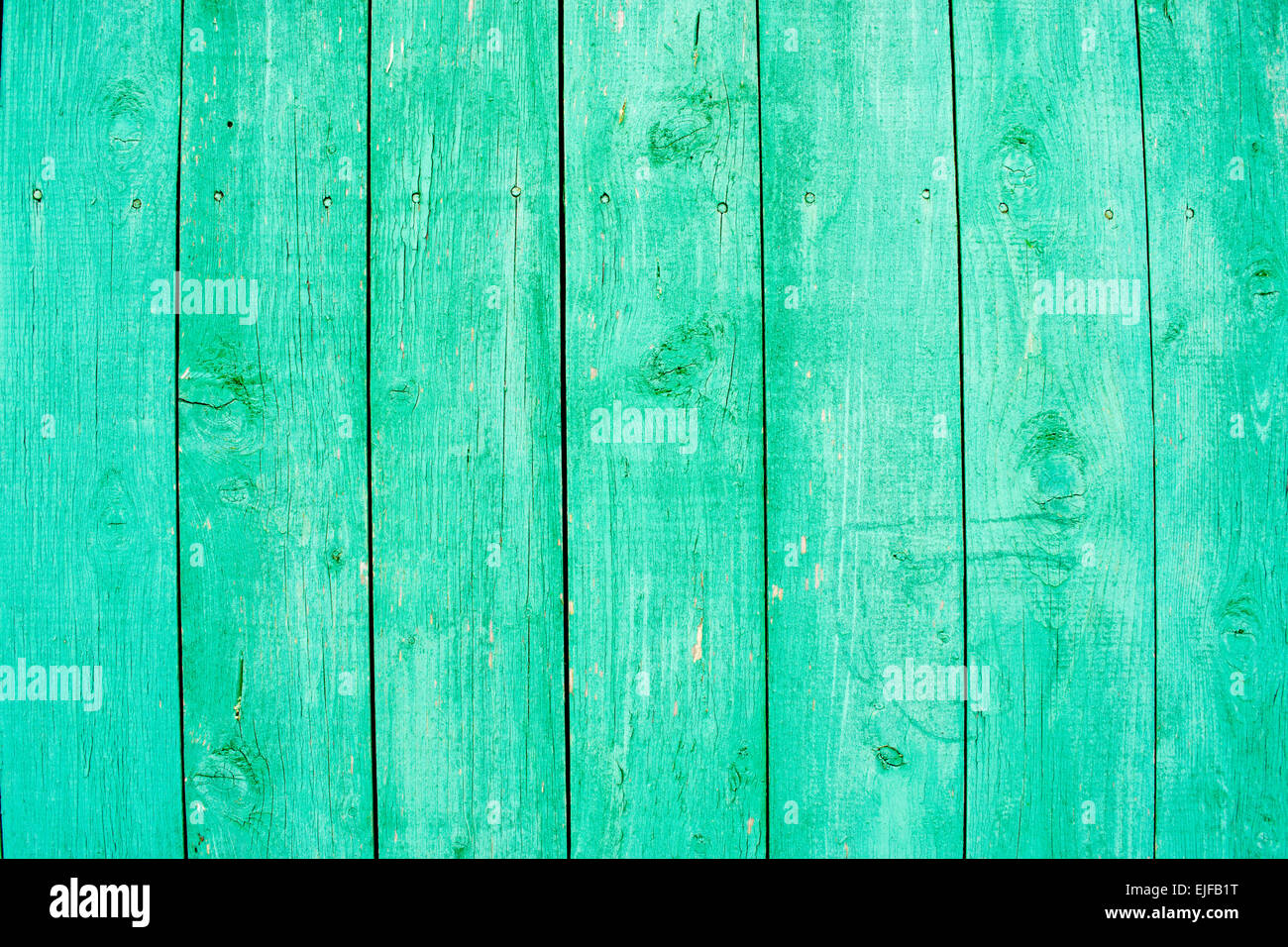 Aqua blue fading paint showing the passage of time begins to fade Stock ...