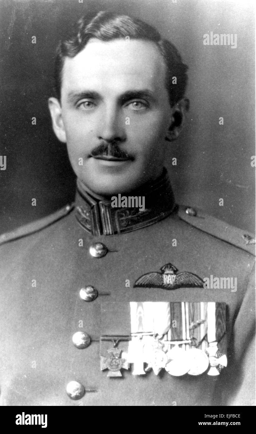 FERDINAND WEST VC (1896-1988) as a Captain in No 8 Squadron RAF after ...