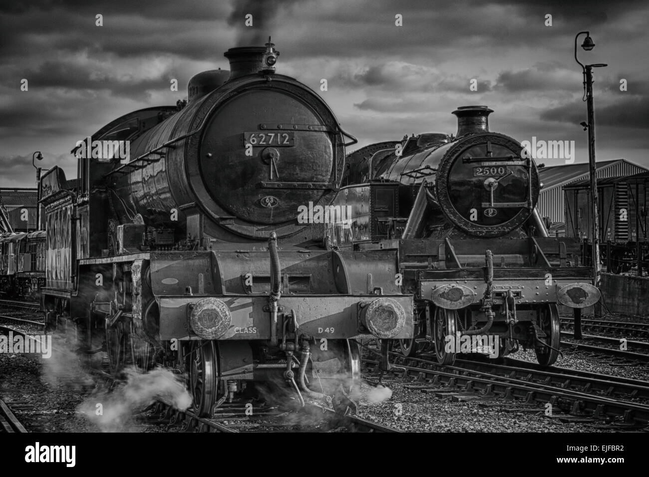 Roundhouse steam locomotives hi-res stock photography and images - Alamy