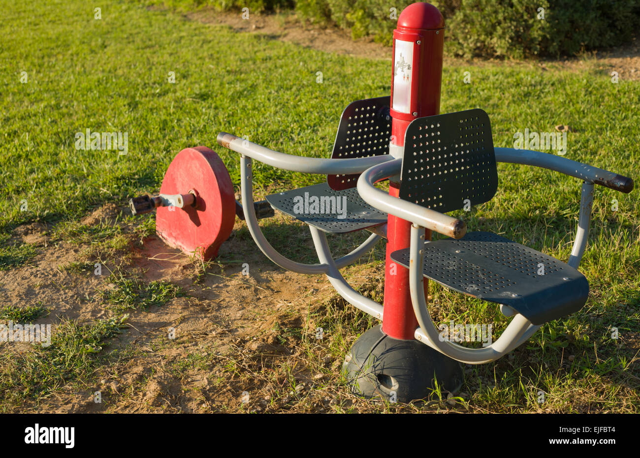 Red gym equipment hi-res stock photography and images - Alamy