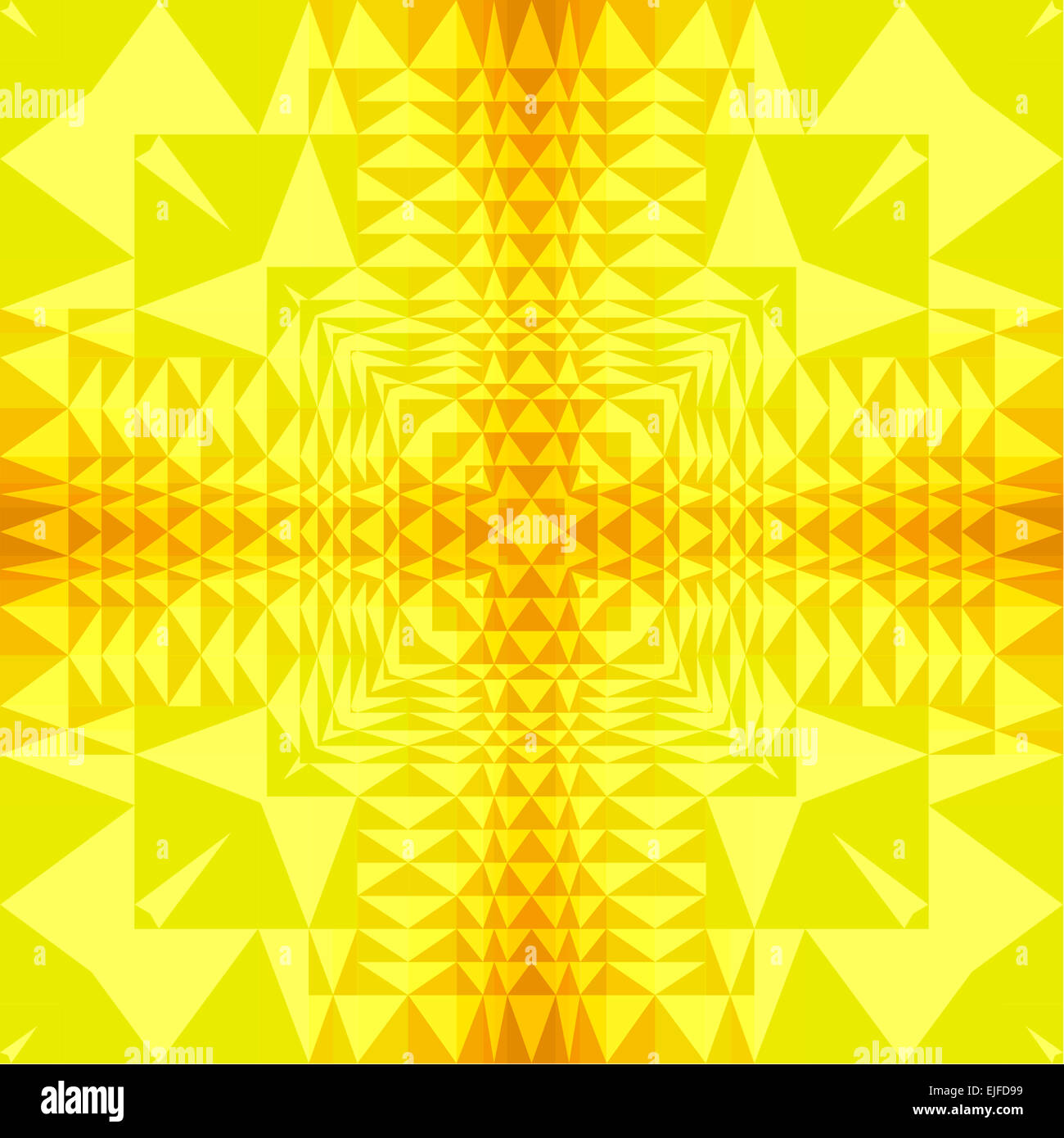 A square tile illustration made of triangular shapes Stock Photo - Alamy