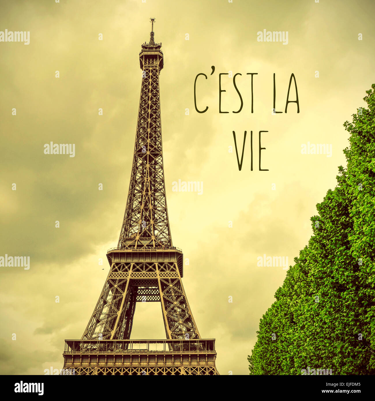 Cest la vie hi-res stock photography and images - Alamy