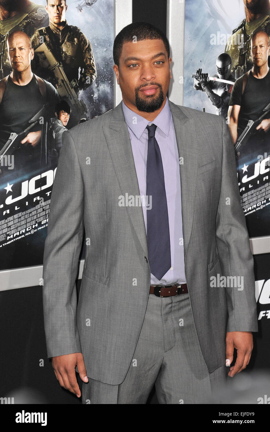 LOS ANGELES, CA - MARCH 28, 2013: DeRay Davis at the Los Angeles ...