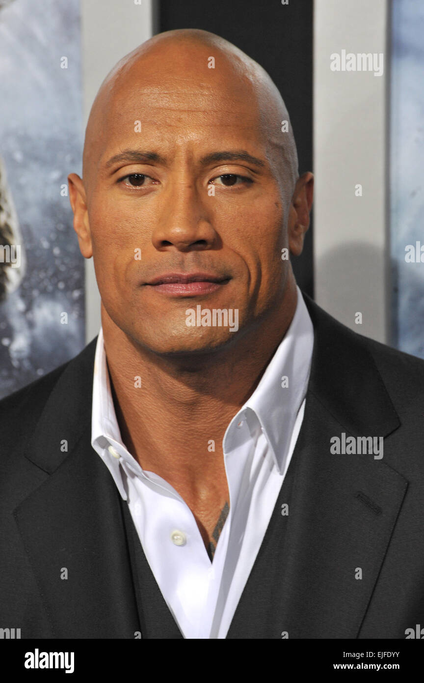 Dwayne johnson portrait hi-res stock photography and images - Alamy