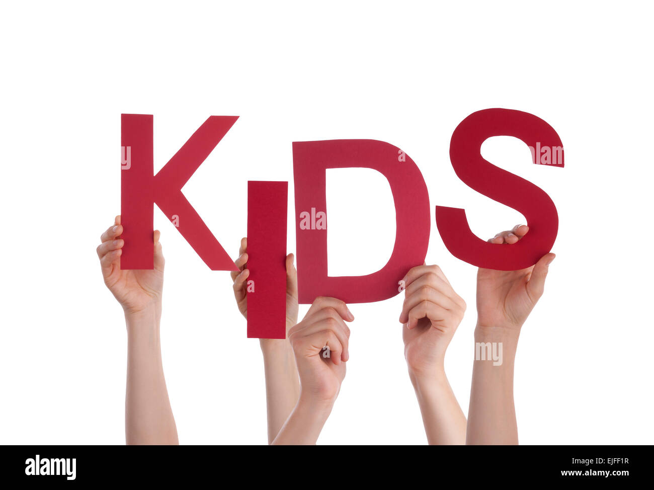 Kid banner building Cut Out Stock Images & Pictures - Alamy