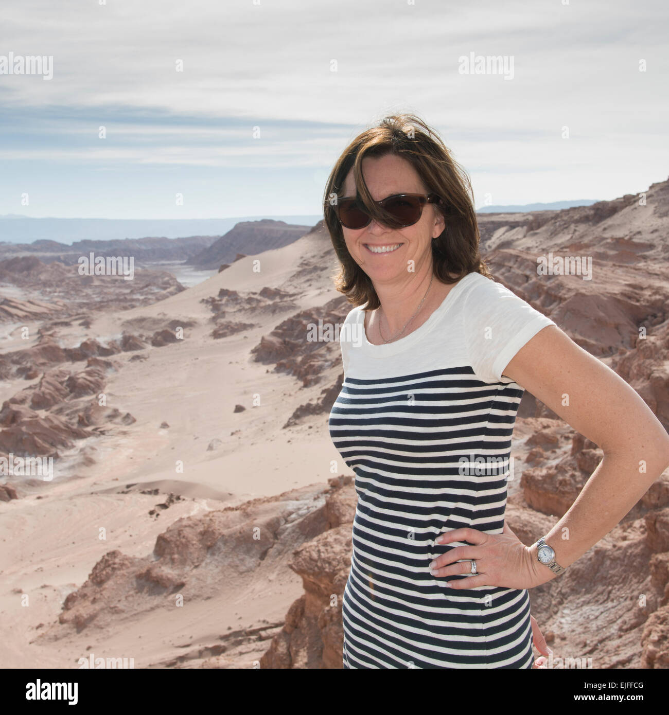 San Pedro de Atacama, El Loa Province, Antofagasta Region, Chile Stock ...