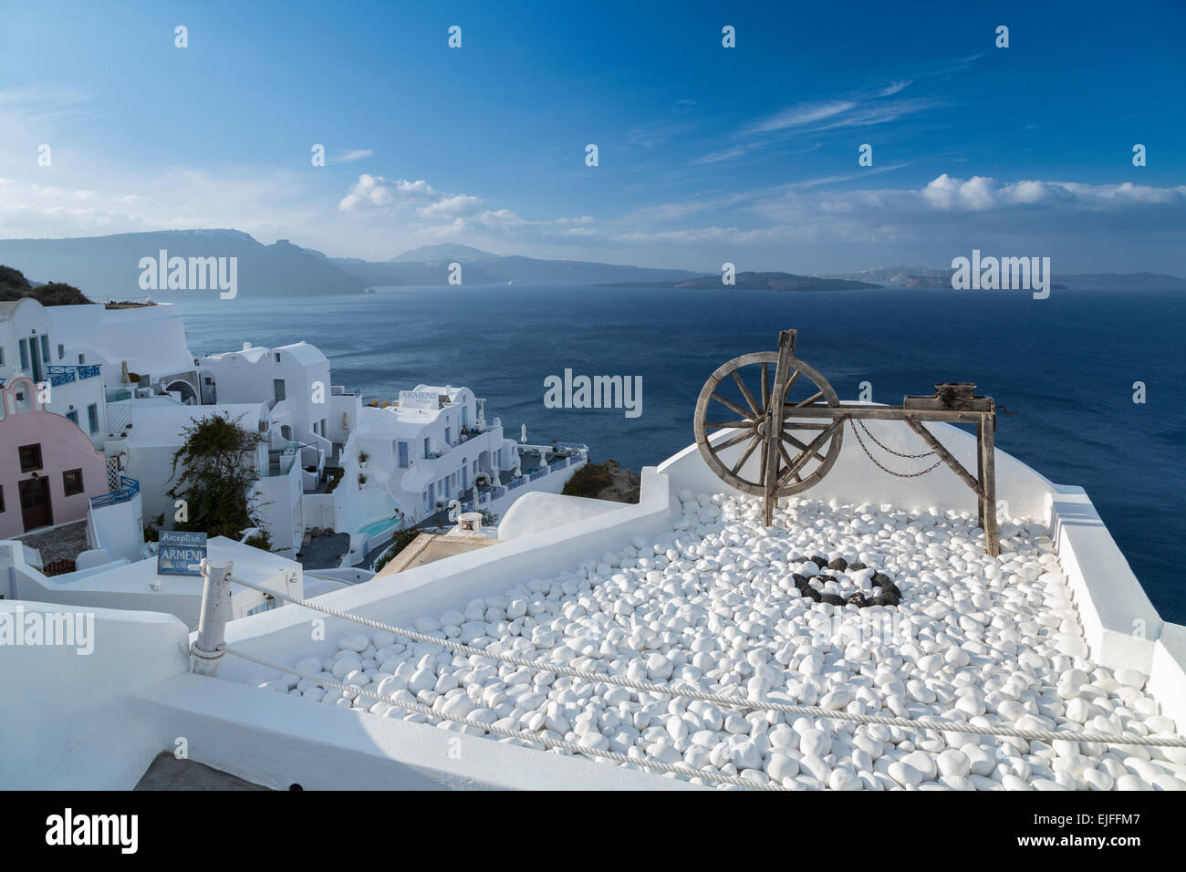 Caldera santorini volcano crater hi-res stock photography and images ...