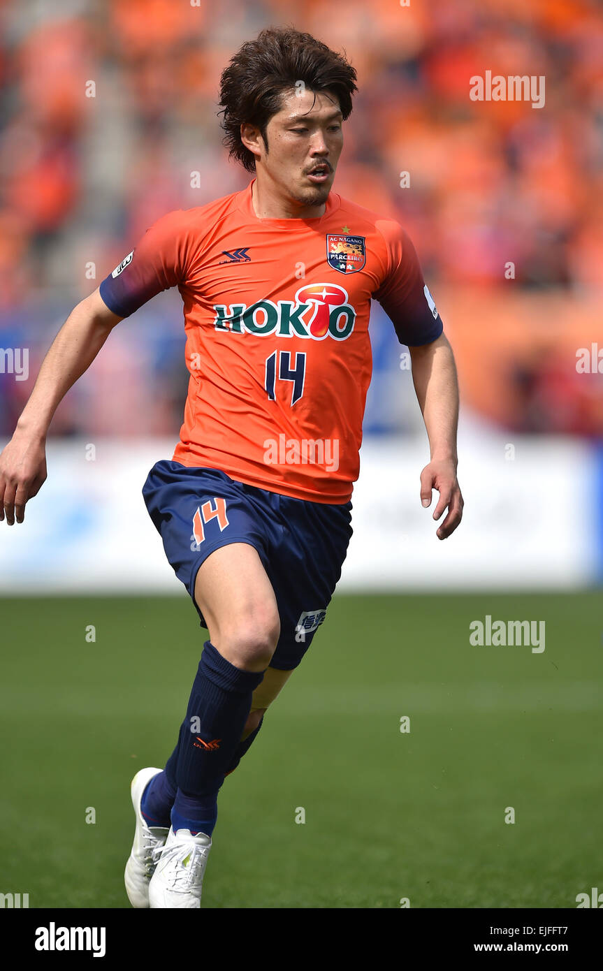 Nagano, Japan. 22nd Mar, 2015. Sai Kanakubo (Parceiro) Football/Soccer ...