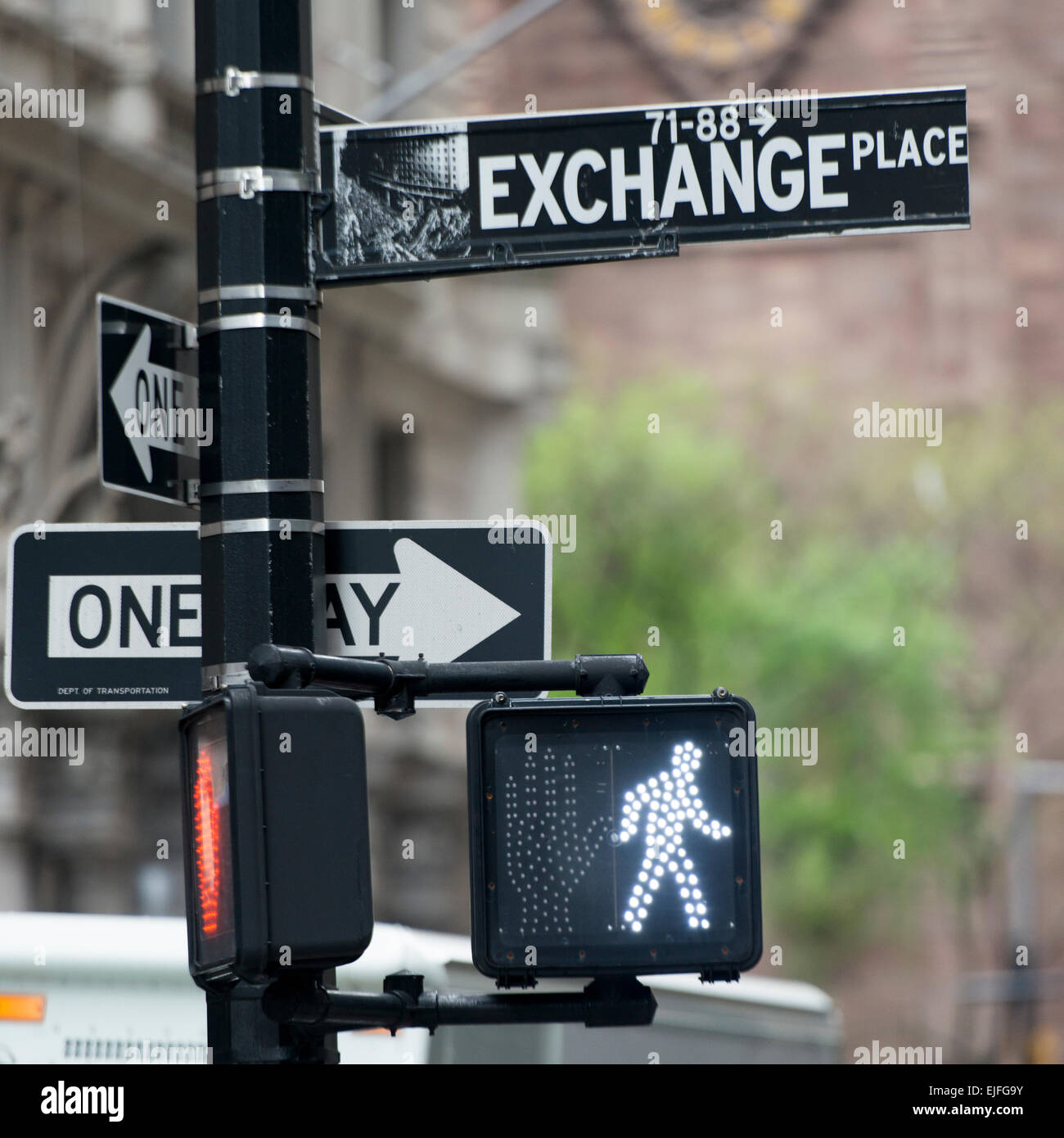 Walk don't walk sign usa hi-res stock photography and images - Alamy