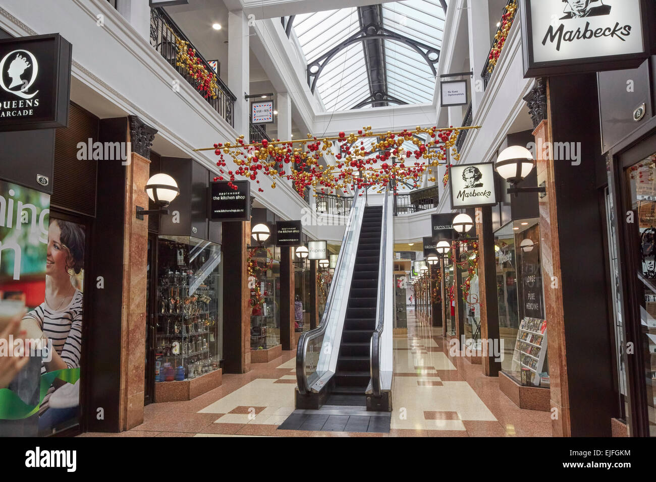 Queens Arcade, Auckland, New Zealand Stock Photo - Alamy