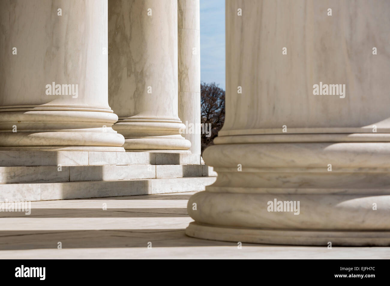 Washington dc usa ionic columns hi-res stock photography and images - Alamy