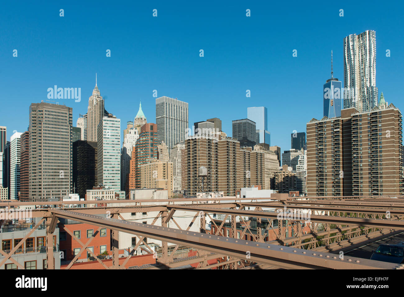 Buildings in the city, Lower Manhattan, New York City, New York State ...