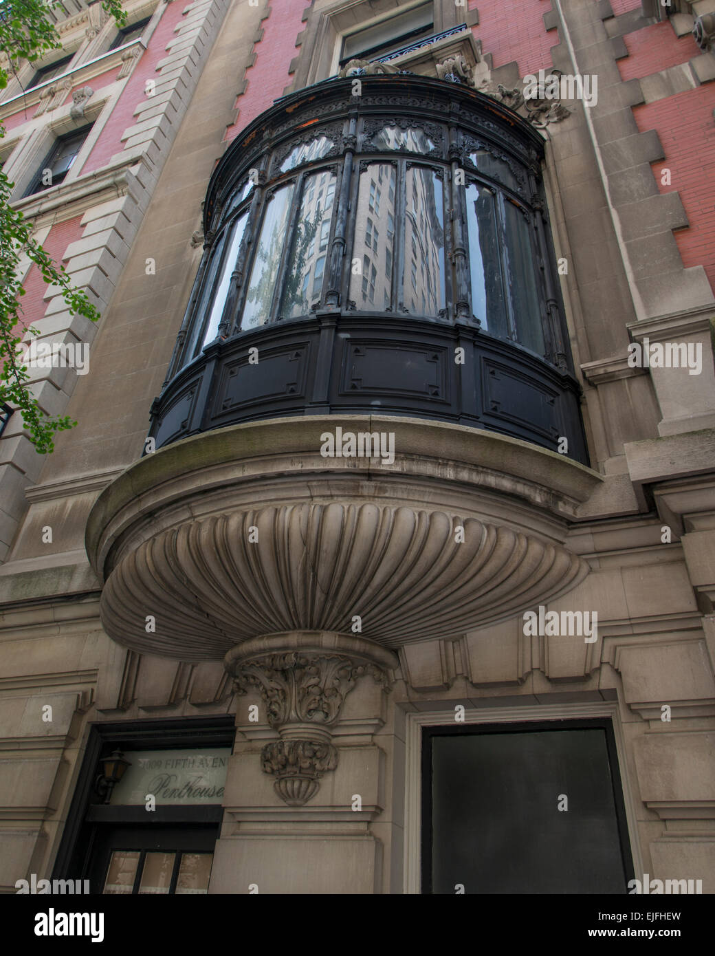 Low angle view of a building facade, Manhattan, New York City, New York ...