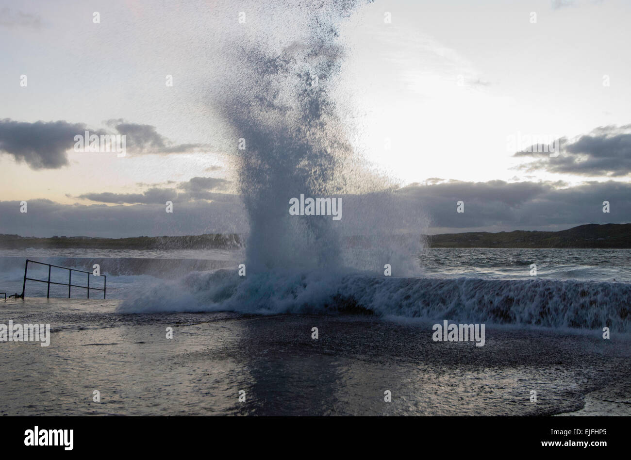 The Pier at Portnablagh, County Donegal, Ireland Stock Photo - Alamy