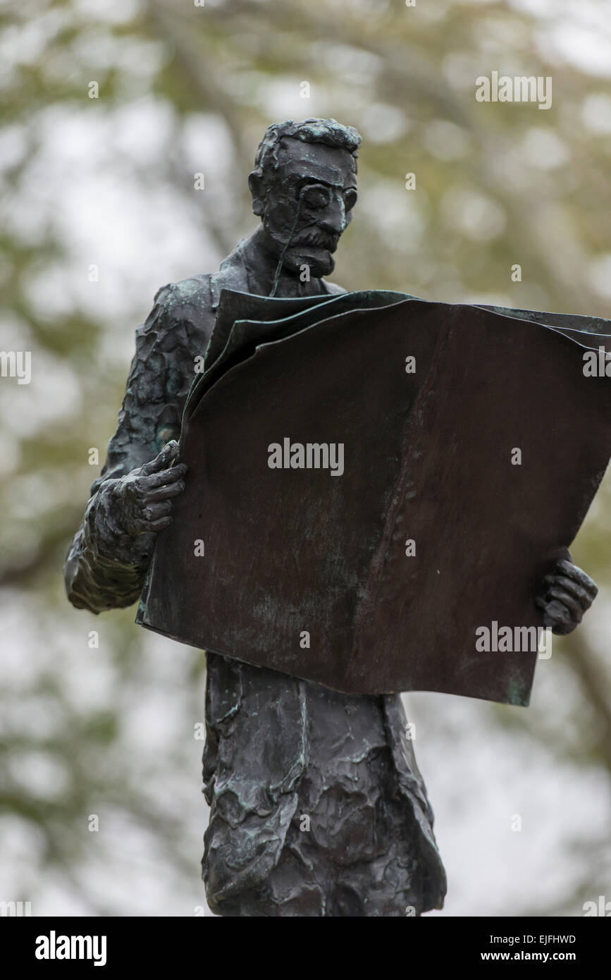 Sculpture by Phillip Ratner, Liberty Island, Manhattan, New York City ...