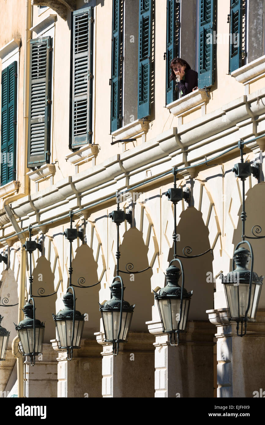 Greek lanterns hi-res stock photography and images - Alamy