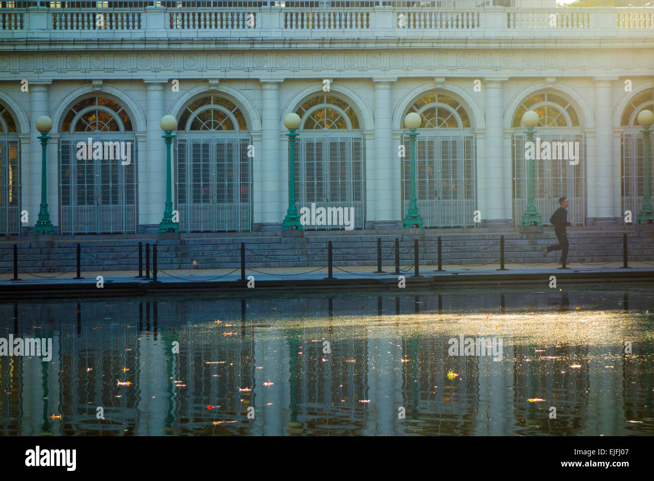 Prospect park boat house building in Brooklyn NYC Stock Photo - Alamy