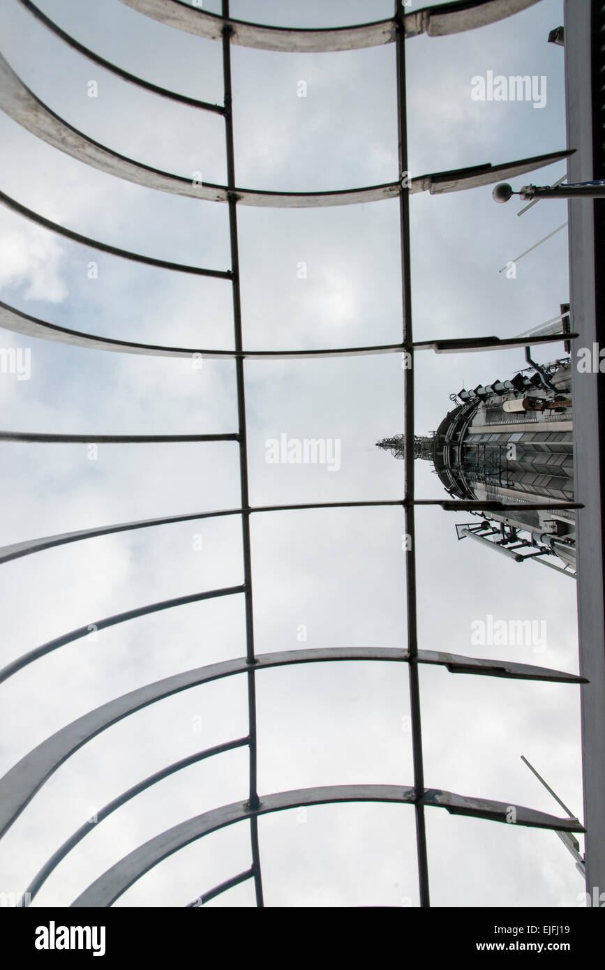 Low angle view of the Empire State Building, Manhattan, New York City ...
