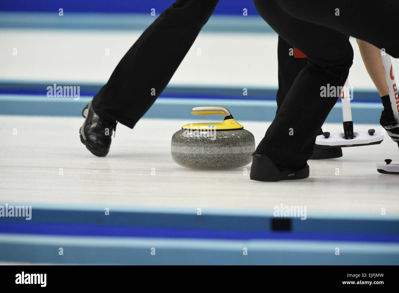 Sapporo, Hokkaido, Japan. 22nd Mar, 2015. General view Curling ...