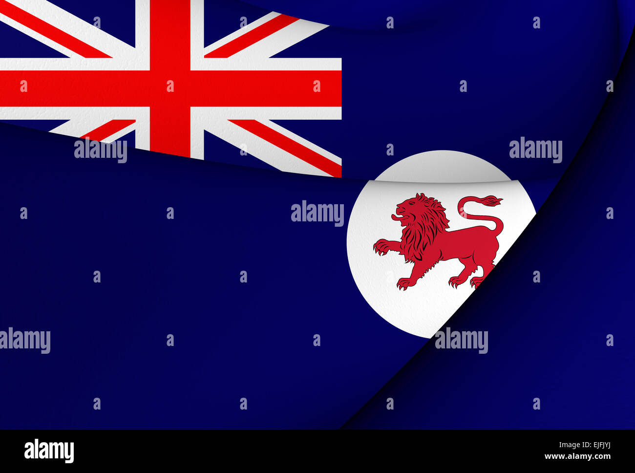 Tasmania flag hi-res stock photography and images - Alamy