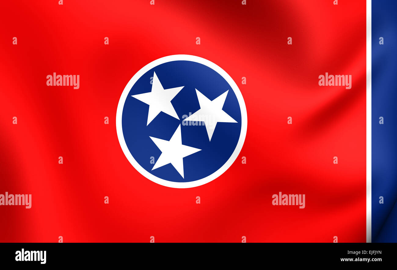 Tennessee state flag hi-res stock photography and images - Alamy