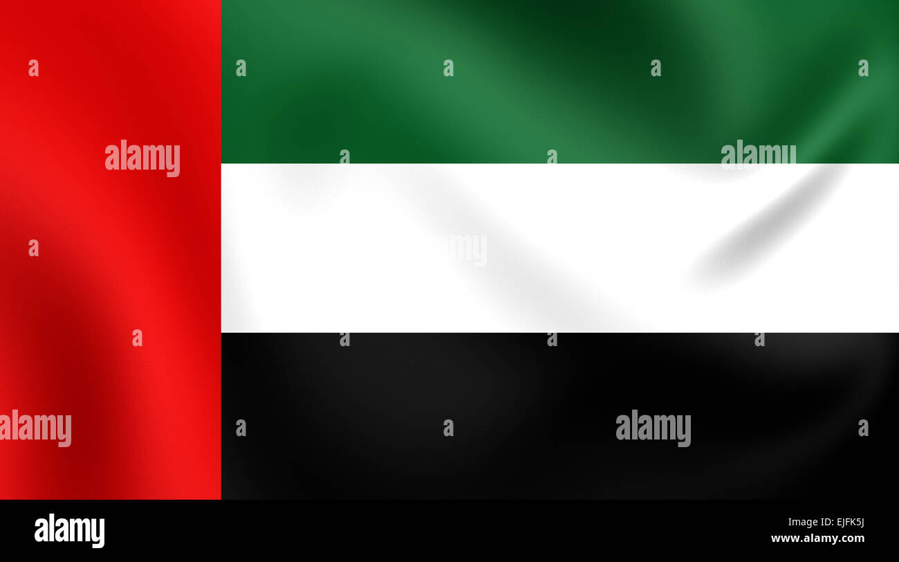 Flag arab emirates hi-res stock photography and images - Alamy