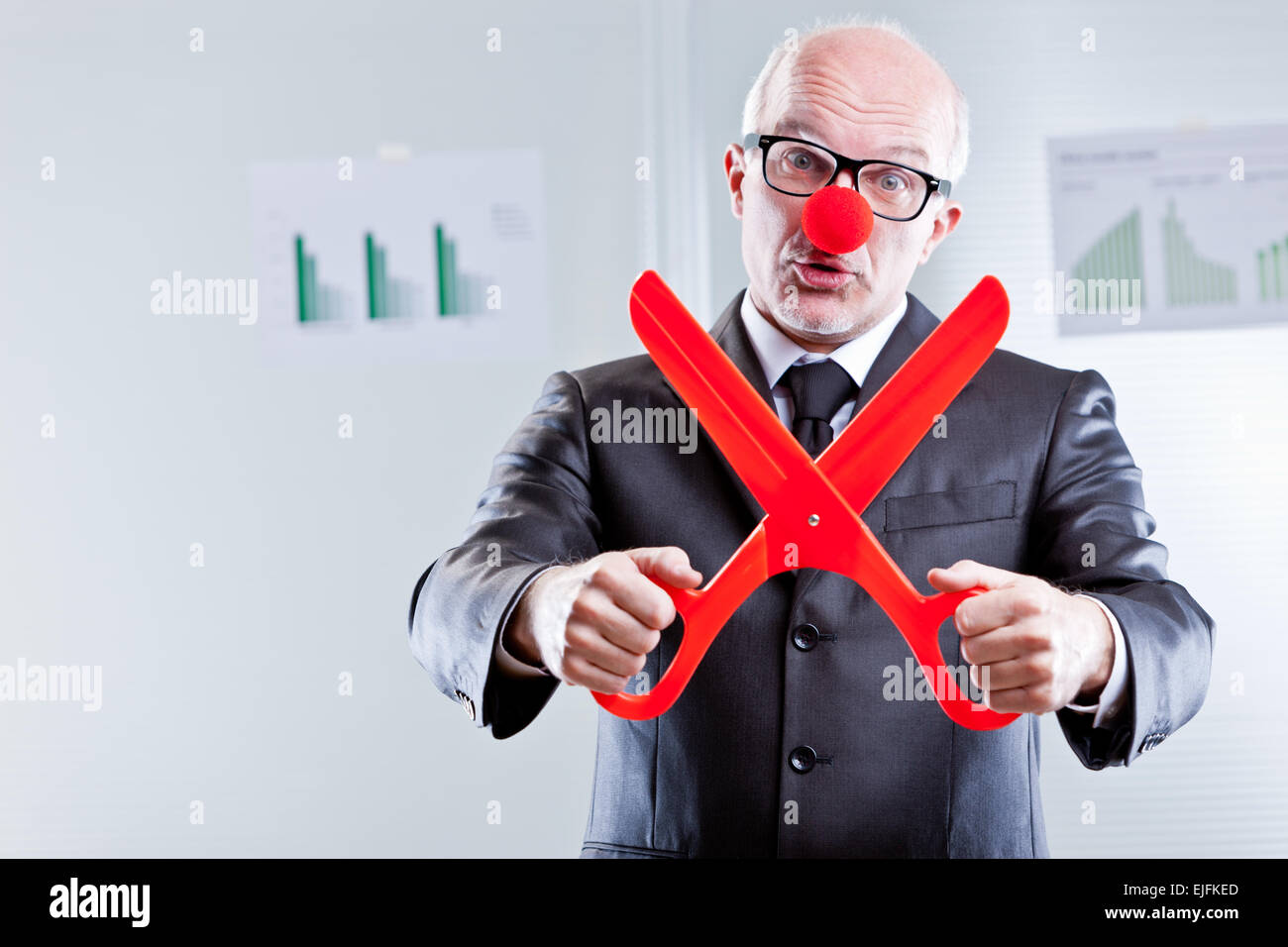 a bad advisor liar says you have to cut expenses once more Stock Photo ...
