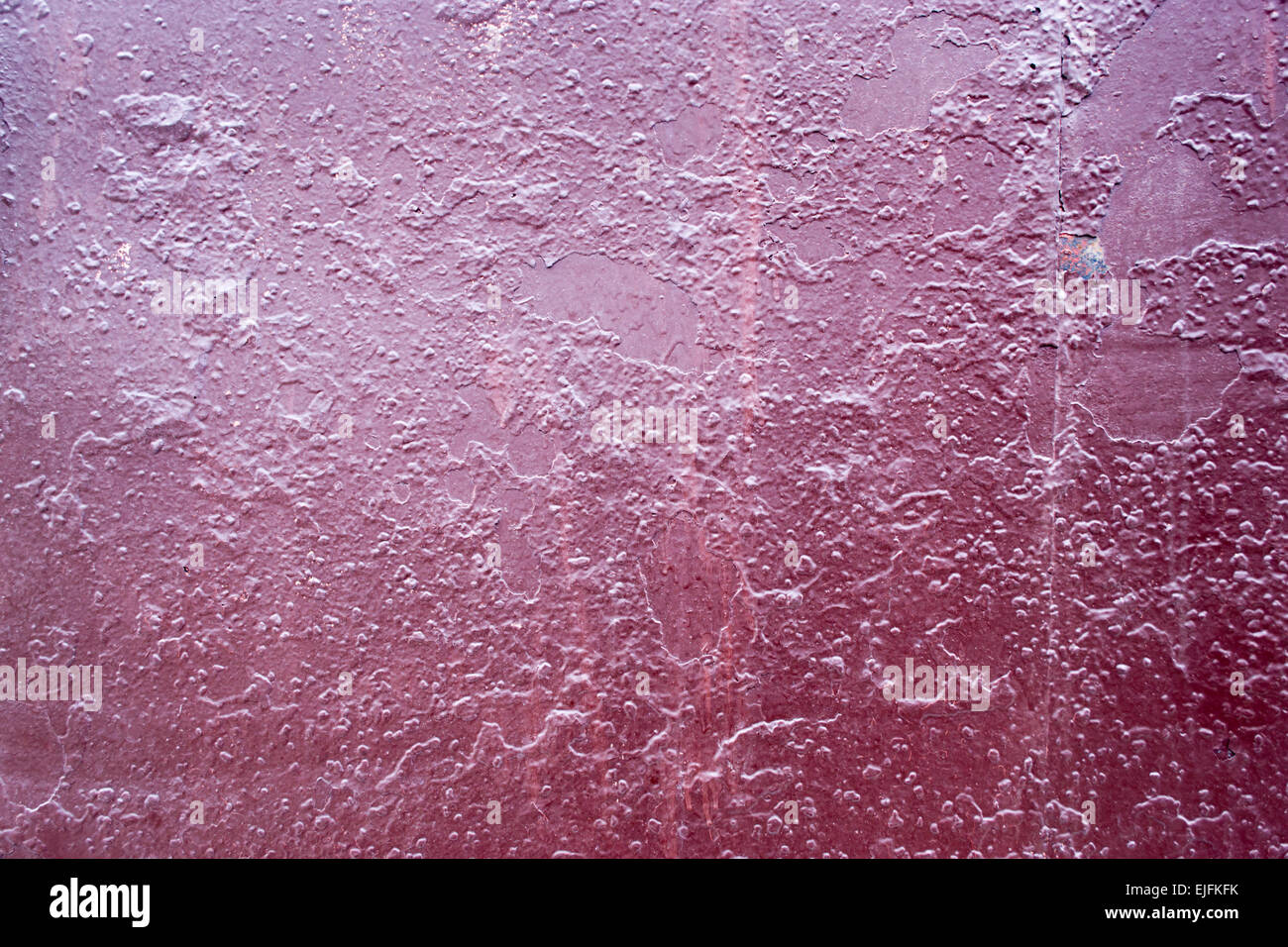 Rust runs and bleeds into metal creating a rough texture Stock Photo ...