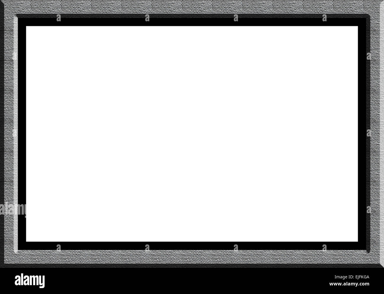 White material textured photograph frame with white for words and ...