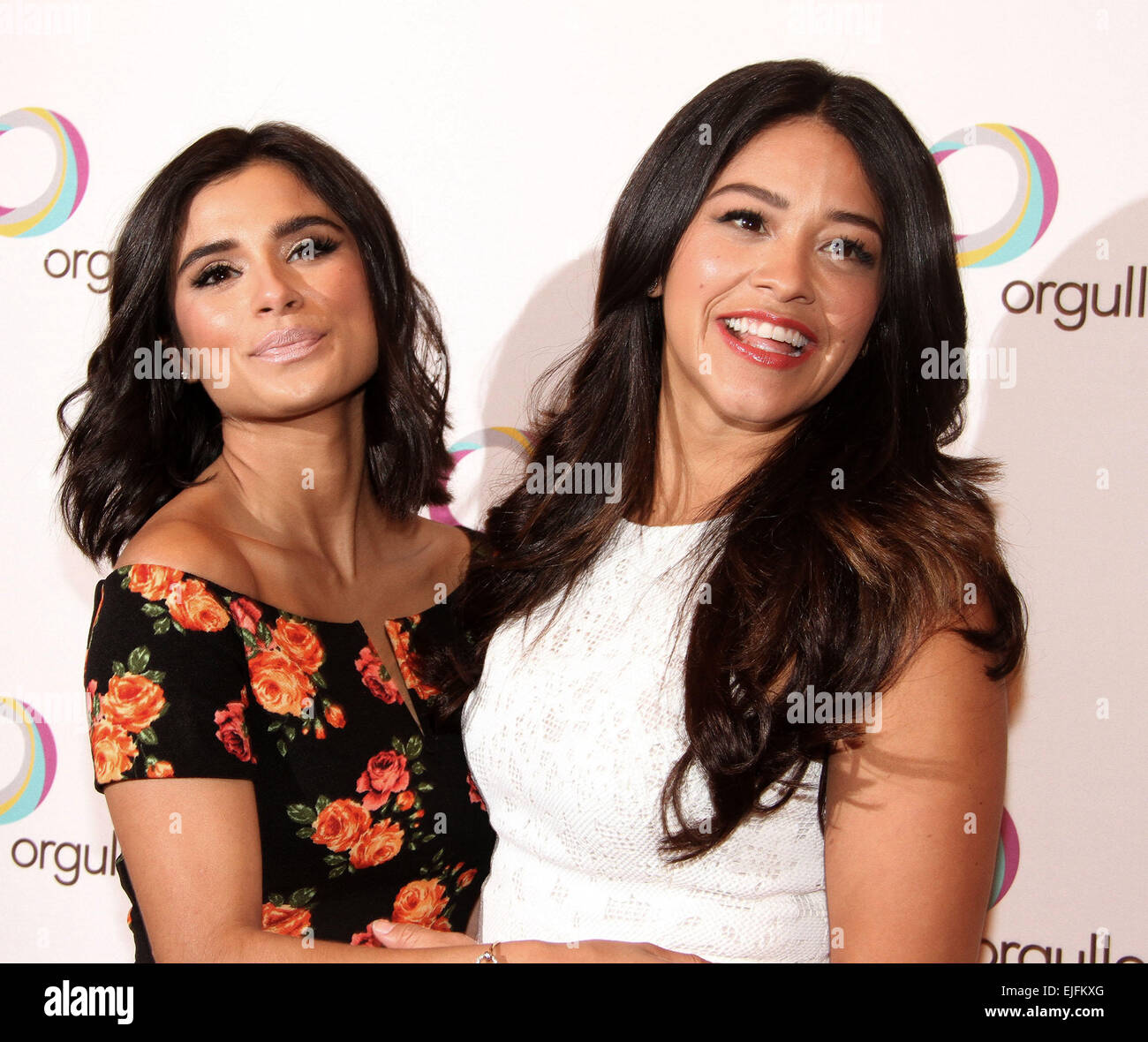 New York,, USA. 25th Mar, 2015. Actresses DIANE GUERRERO and GINA ...