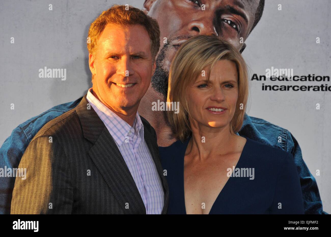 Los Angeles, CA, USA. 25th Mar, 2015. Will Ferrell, Viveca Ferrell at ...