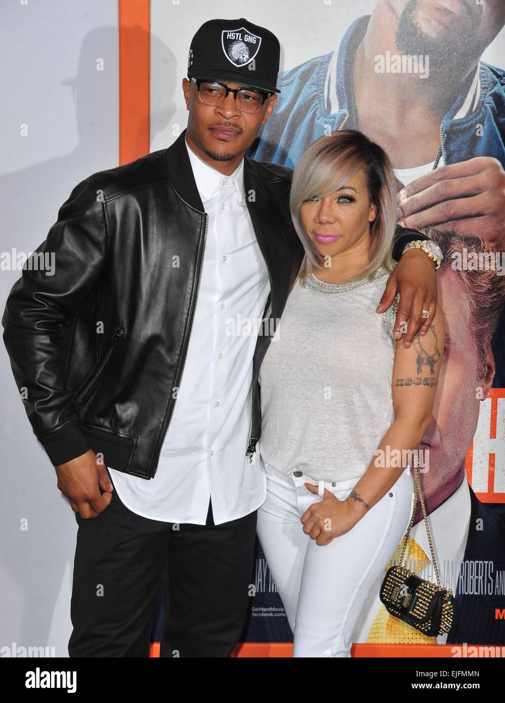 Los Angeles, CA, USA. 25th Mar, 2015. Tip "TI" Harris, Tiny at arrivals ...