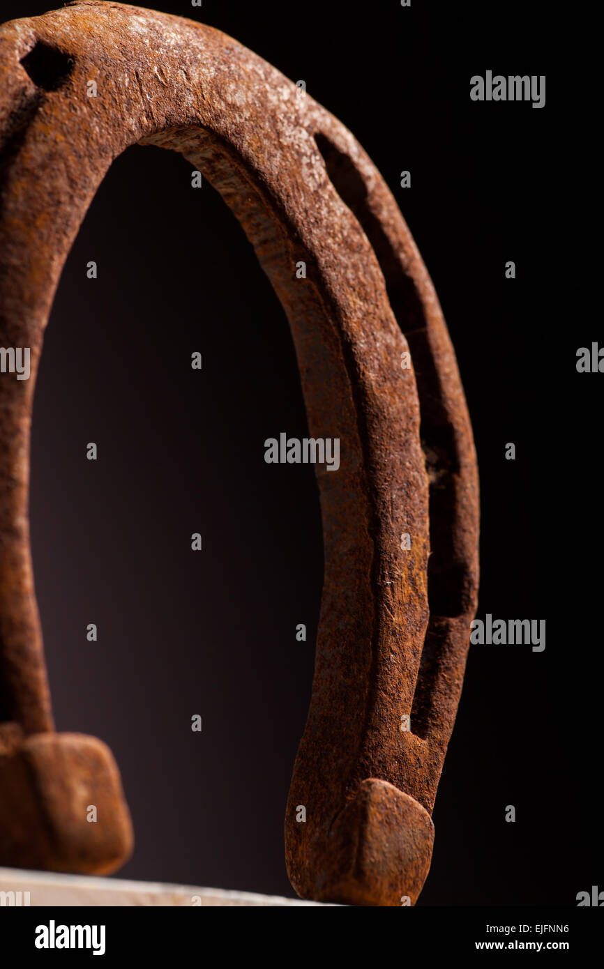 Rusty Horse Shoe High Resolution Stock Photography and Images - Alamy